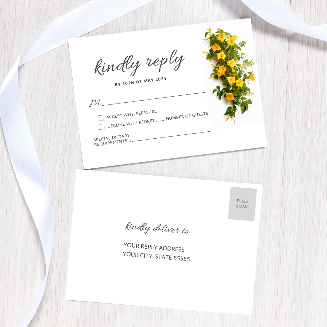 Wedding Stationery Paper Printable