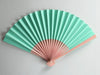 Quasimoon Paper Hand Fans (9-Inch Premium, Water Blue, 10-Pack ...