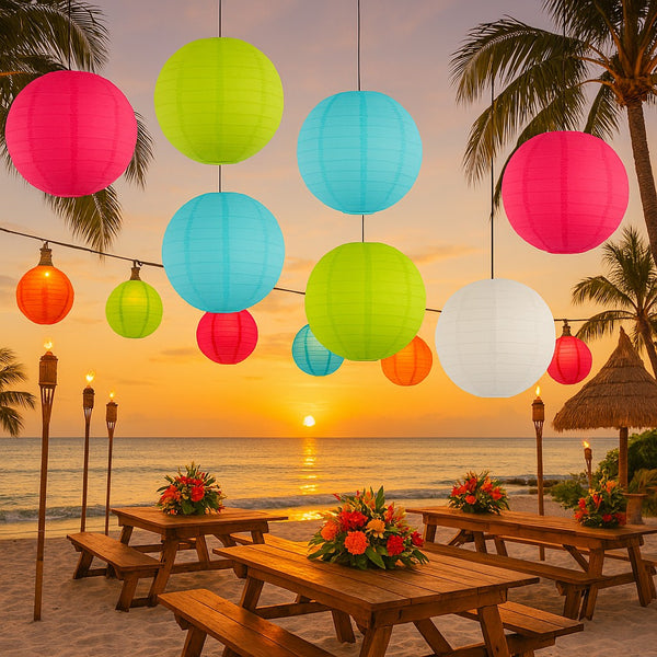 Tropic Garden Nylon Lantern Combo Variety Set (12 PACK ...