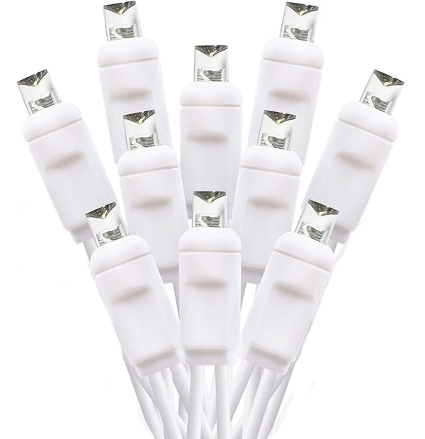10 Mini String Lights - White Cord (UL Listed) from PaperLanternStore ...