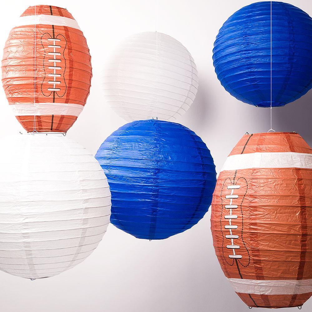 Indianapolis Pro Football Paper Lanterns 6pc Combo Tailgating Party ...