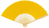 9 Inch Yellow Silk Hand Fans for Weddings (10 Pack) on Sale Now ...